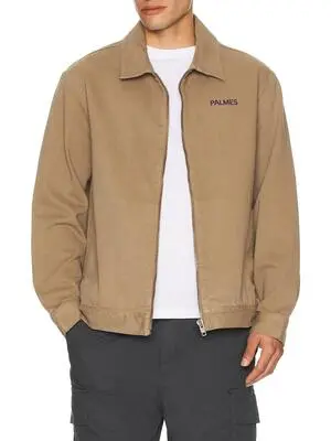 PALMES Forever Zip Jacket - Fossil