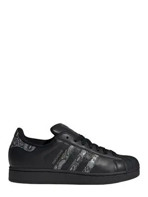 Adidas Superstar Ii Reflective Sneakers - Black/snakeskin