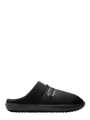 Nike Burrow Slipper - Black/metallic Silver