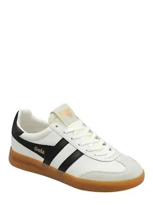Gola Cyclone Leather Sneakers - White/black