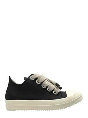 Rick Owens Jumbolace Low Sneakers - Black/milk