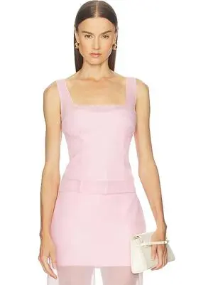 CAMILA COELHO Romy Top - Powder Pink