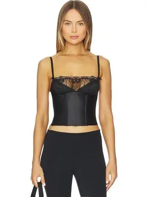 For Love & Lemons Papillon Bustier - Black