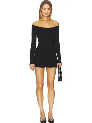 NANA JACQUELINE Jenna Mini Dress - Black