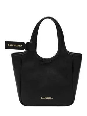 Balenciaga Leather Top Handle Bag - Black