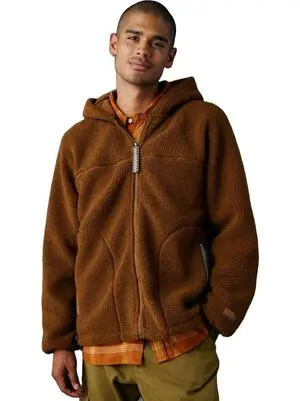 UGG Full Zip Fleece Hoodie - Brown