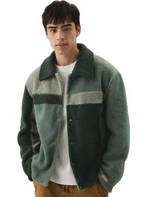 UGG Lachan Uggfluff Jacket - Arugula Multi