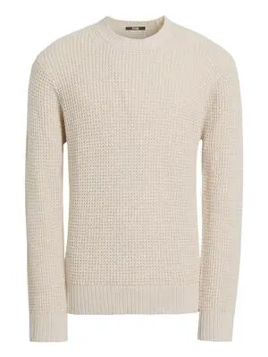 Paige Mylo Waffle-knit Cotton Sweater - Ecru