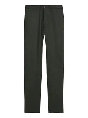 Boglioli Wool Trousers - Dark Green