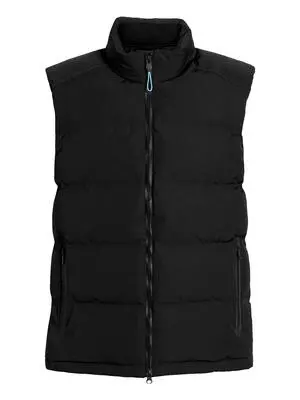 Orlebar Brown Sommers Quilted Shell Down Vest - Black