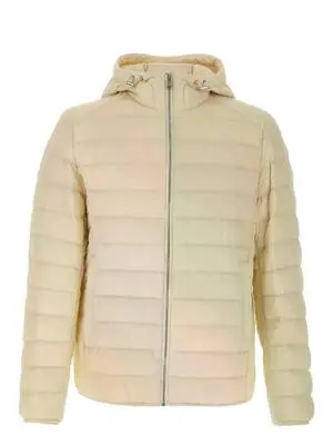 BOSS Hooded Zip-up Jacket - Neutrals