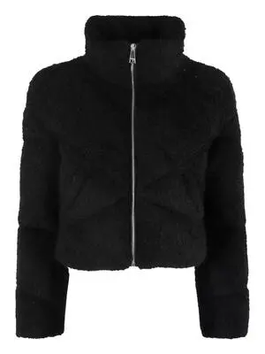 Khrisjoy Bouclé Bomber Jacket - Black