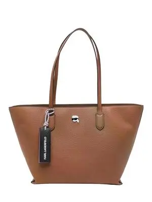 Karl Lagerfeld Ikon Tote Bag - Brown