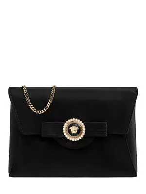 Versace La Medusa Clutch - Black