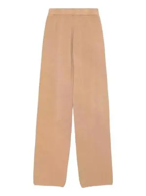 VICOLO Elasticated-Waist Wide Leg Pants