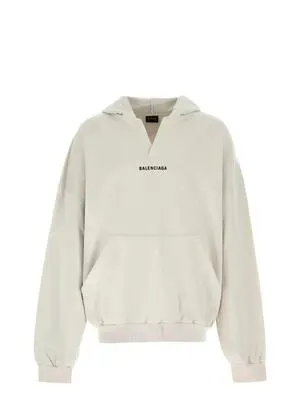 Balenciaga Hooded Sweatshirt - White