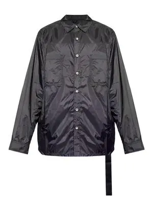 Rick Owens Buttoned Pocket Overshirt - Grey