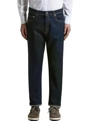 Peserico Straight Leg Jeans - Blue