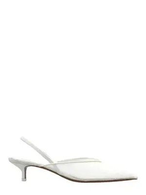 NEOUS 40mm Irena Lace-Detail Slingback Pumps