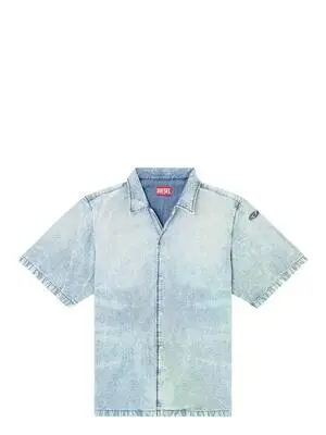 DIESEL D-nabil-s4 Buttoned Shirt - Blue