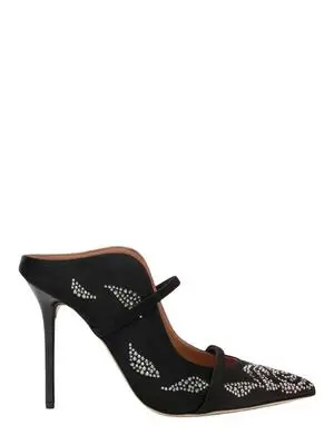 MALONE SOULIERS 70mm Maureen Mules - Black