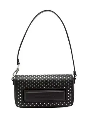 Karl Lagerfeld Logo-debossed Shoulder Bag - Black