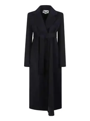 Stella McCartney Belted Coat - Blue