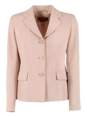 Max Mara Button Colibri Jacket - Pink