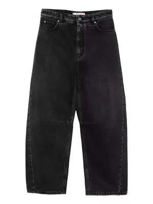 Max Mara Wide-leg Jeans - Black