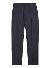 Paul Smith Wool-mohair Pleated Trousers - Blue