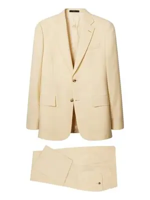 Paul Smith The Brierley Butter Wool-mohair Suit - Yellow