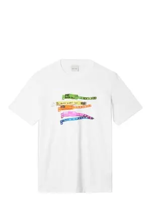 Paul Smith X Oasis Wristbands Print T-shirt - White