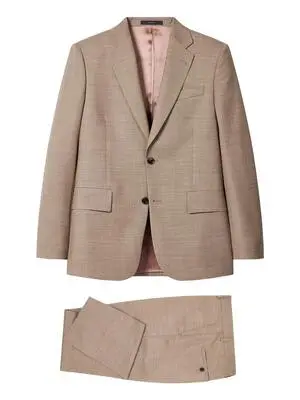 Paul Smith The Brierley Tan Tropical Wool Suit - Brown