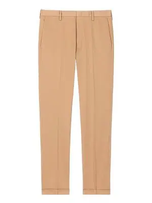 Paul Smith Slim-fit Tan Cotton-stretch Chinos - Brown