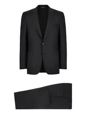 Canali Suit In Wool - Black