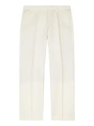 Paul Smith Cotton-linen Twill Trousers - White