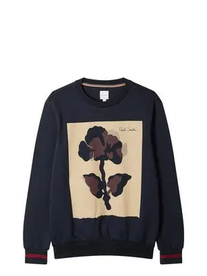 Paul Smith Printed Sweatshirt - Blue