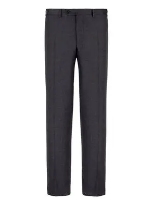 Canali Pure Wool Pants - Grey