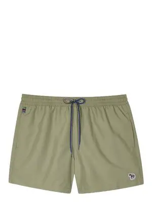 Paul Smith Zebra Logo Swim Shorts - Green