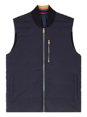 Paul Smith Hybrid Down Gilet - Blue