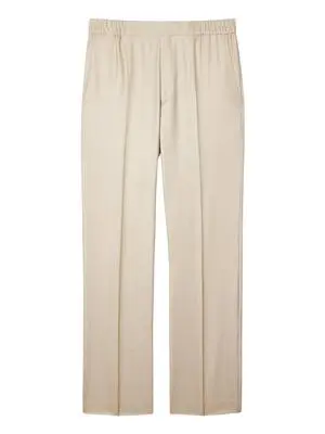 Paul Smith Wool-silk Trousers - Brown