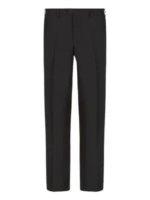 Canali Wool Pants - Black