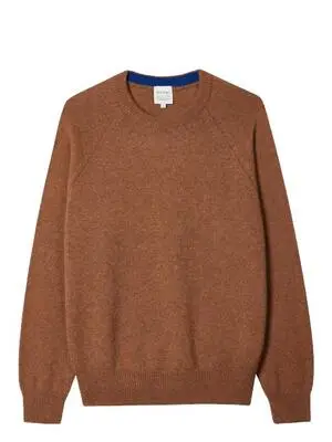 Paul Smith Cashmere Crew Neck Sweater - Brown