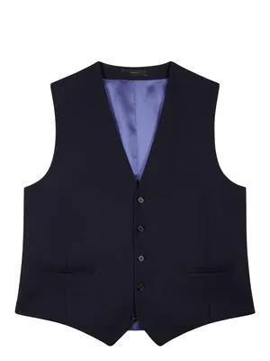Paul Smith Wool Waistcoat - Blue