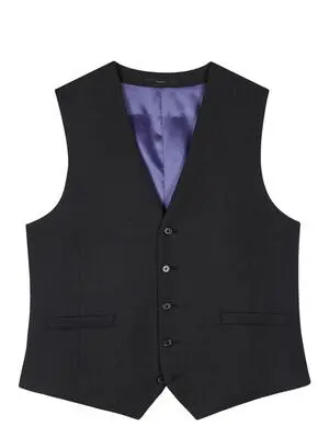 Paul Smith Wool Waistcoat - Grey
