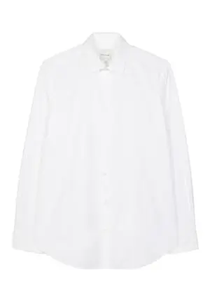 Paul Smith Tailored-fit End-on-end Cotton Shirt - White