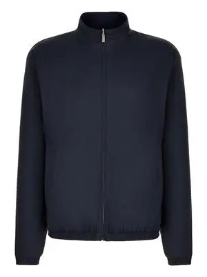 Canali Technical Fabric Jacket - Blue
