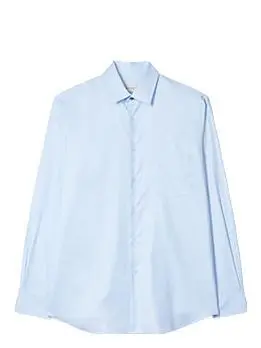 Paul Smith Modern-fit Light Cotton-twill Shirt - Blue