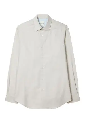 Paul Smith Tailored-fit Geo Easy Care Shirt - Grey