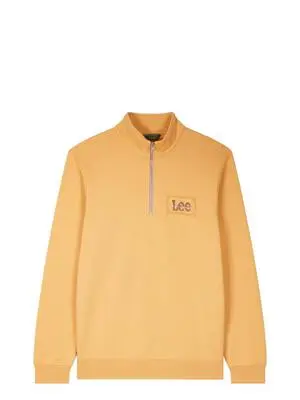 PAUL SMITH + LEE Quarter Zip Sweatshirt - Orange